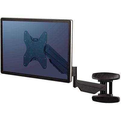 Buy Fellowes Monitor Arm Single Wall Mount Black - MyDeal Australia