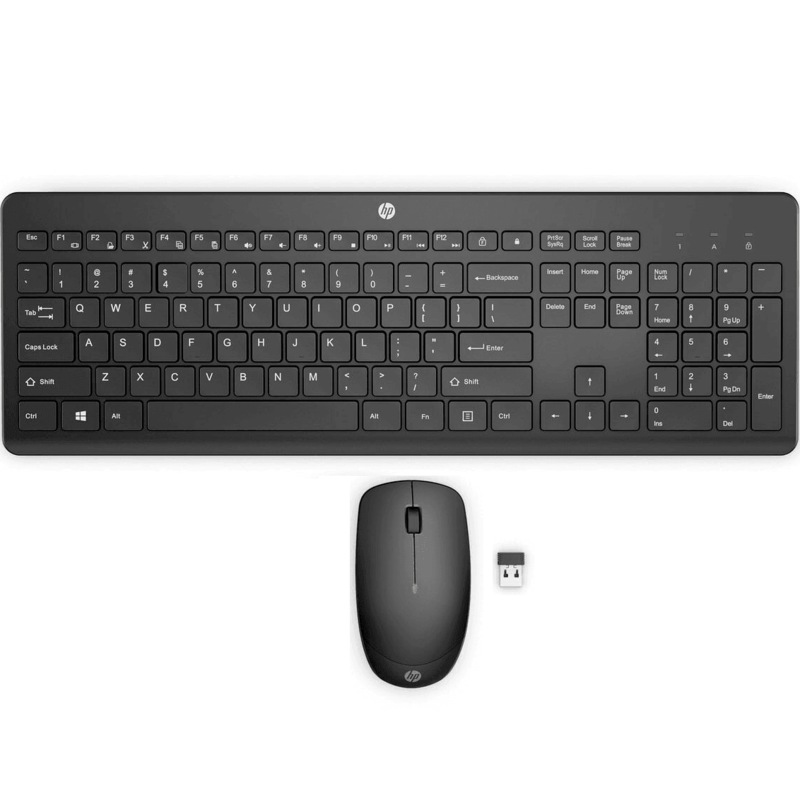 Buy HP 235 Wireless Mouse and Keyboard Combo Set Windows - MyDeal
