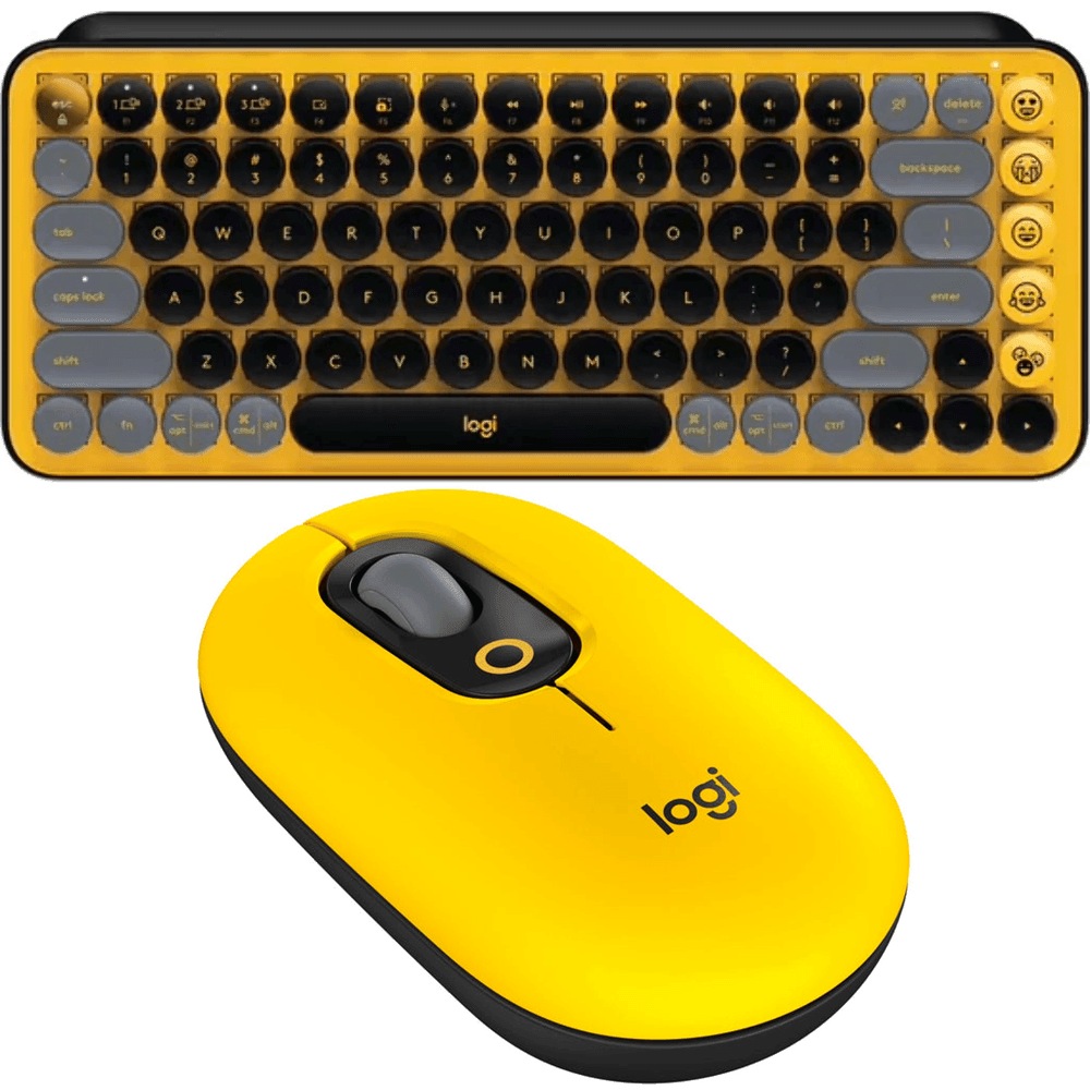 Buy Logitech POP Keys Mouse Wireless Mechanical Keyboard Bundle Set ...