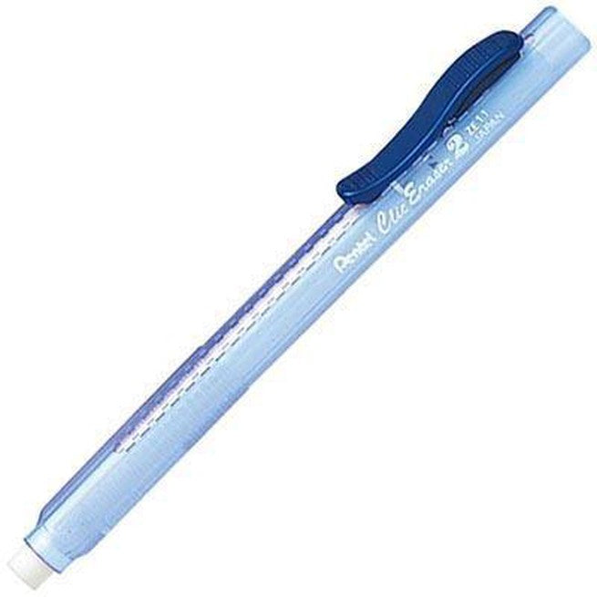 Buy Pentel Clic Retractable Eraser Blue - MyDeal Australia