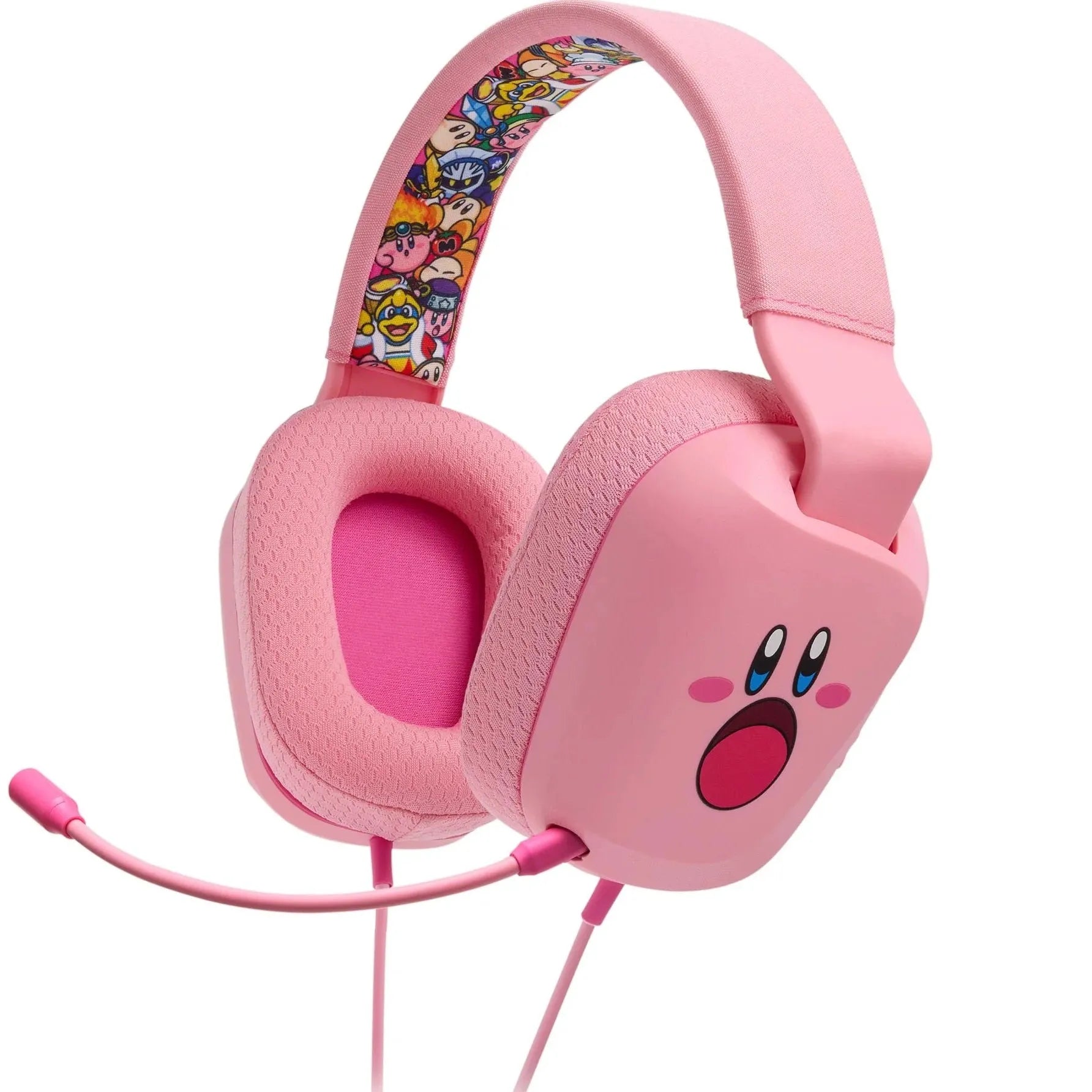 Buy PowerA Wired Stereo Headset Headphones Nintendo Switch Pink Kirby ...