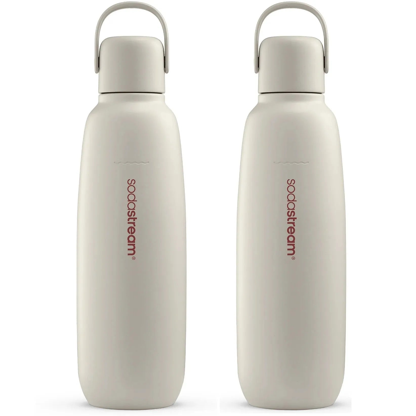 Buy SodaStream Bottle Fizz & GO Portable Travel Cool All Metal Sand ...