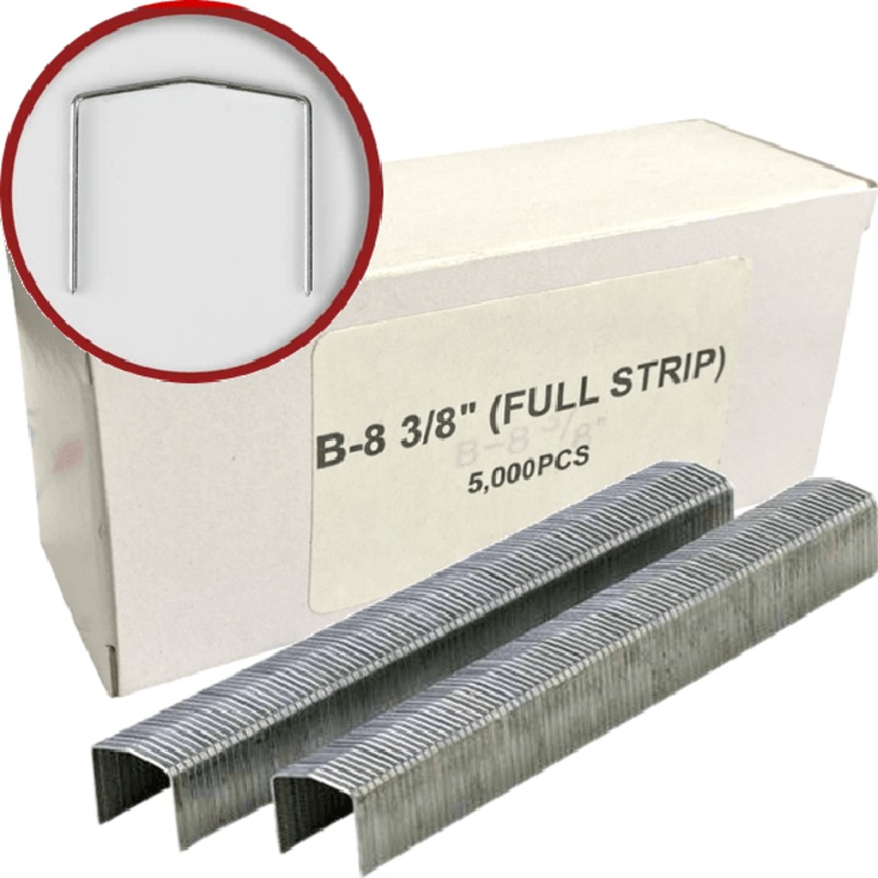 Buy Spotnails Galvanized Chisel B8 Staples 3/8" 10mm Leg Box 5,000 ...
