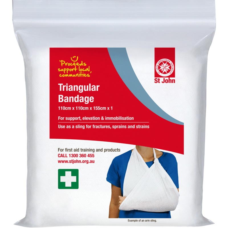 Buy St John Triangular Arm Bandage 1100mm - MyDeal