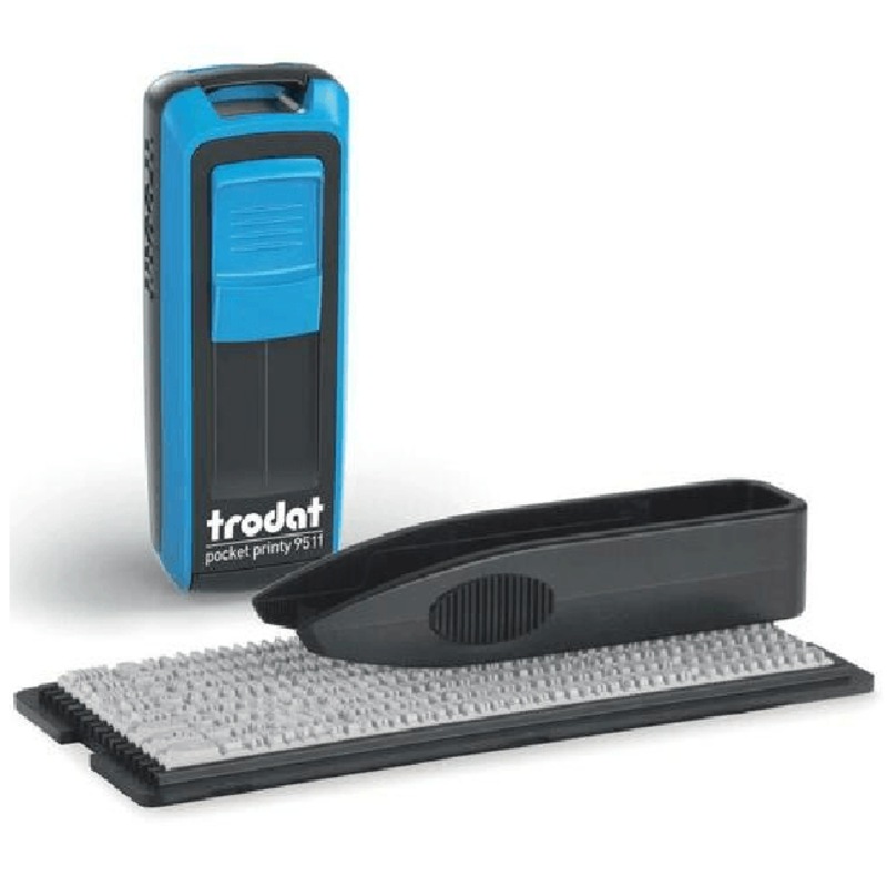 Buy Trodat 9511 Printy Typo Pocket Stamp 3 Line DIY - MyDeal