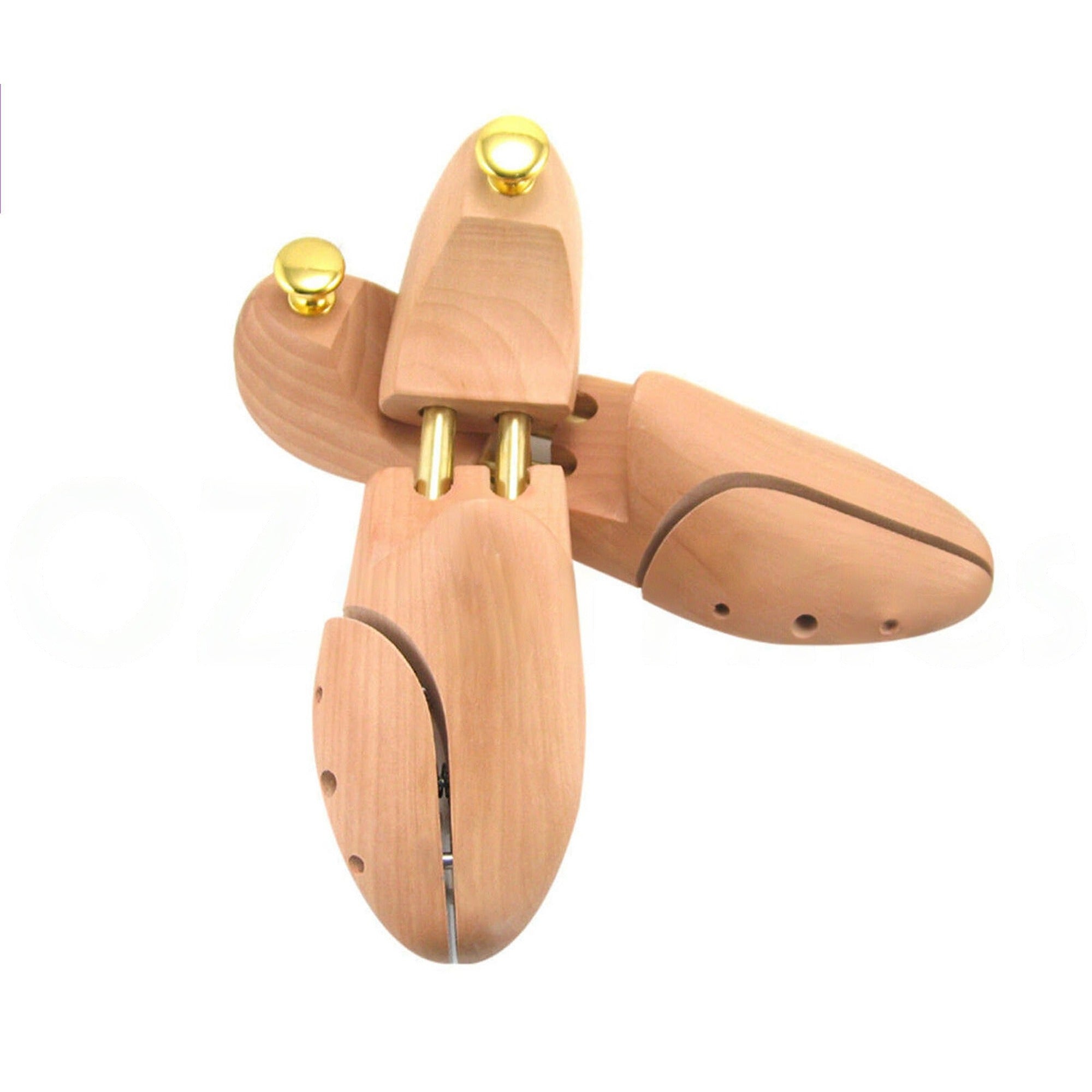 Buy Adjustable Shoe Tree Shaper Keeper Wooden Stretcher Men Women Cedar ...