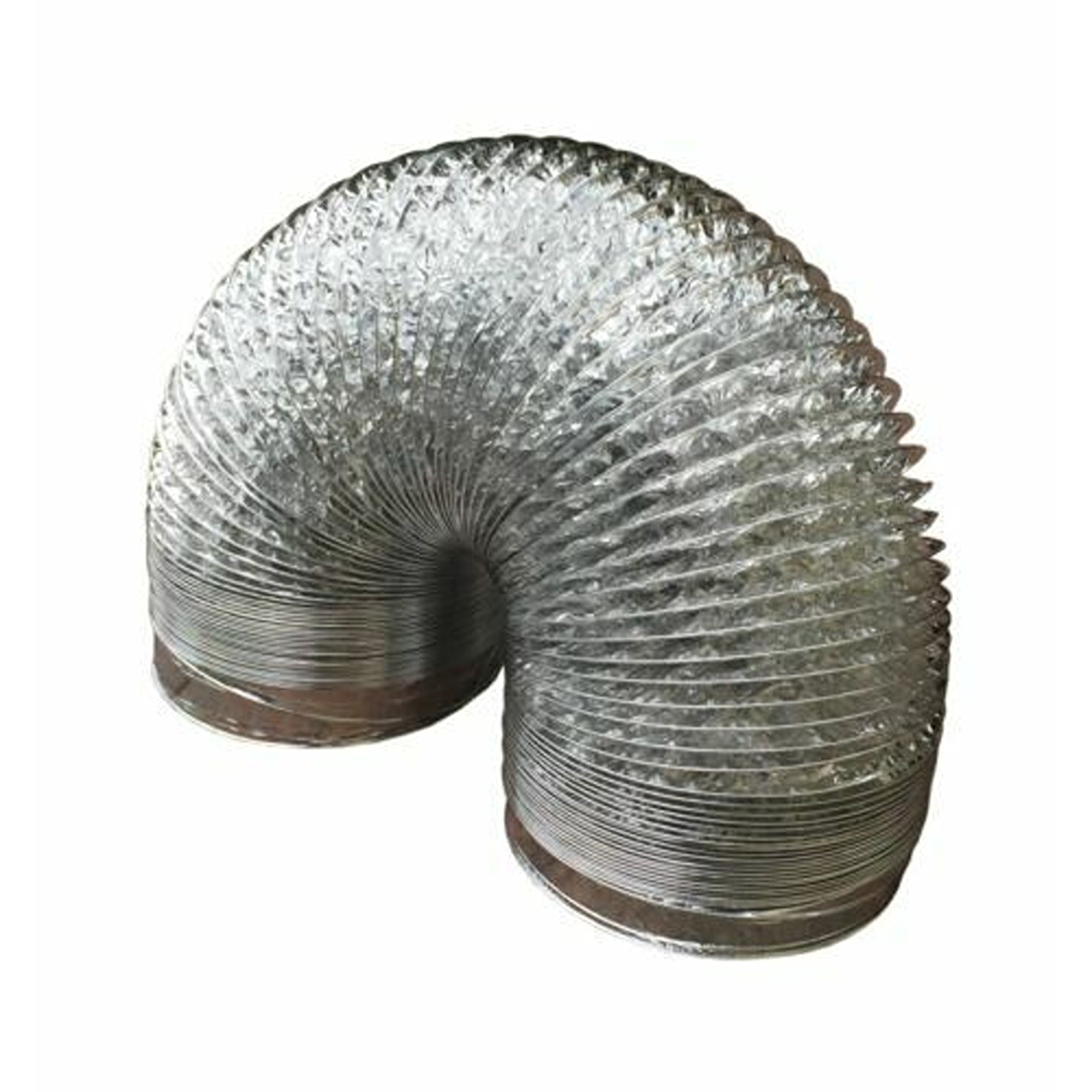 Buy Flexible Duct Silver Aluminium Foil Ventilation Ducting Pipe Air ...