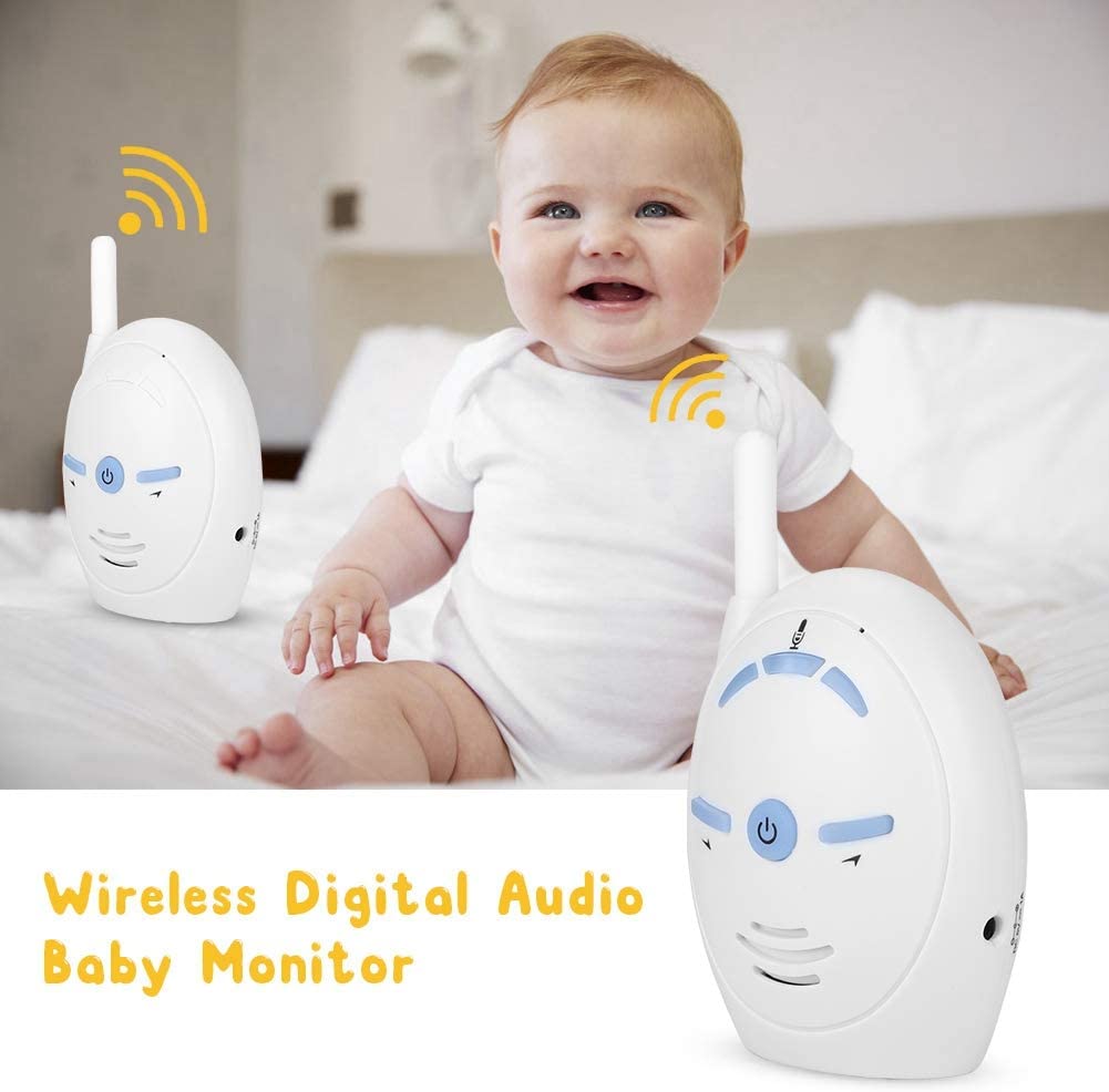 Buy Digital Audio Baby Monitor,2.4Ghz Wireless Nanny Intercom ...