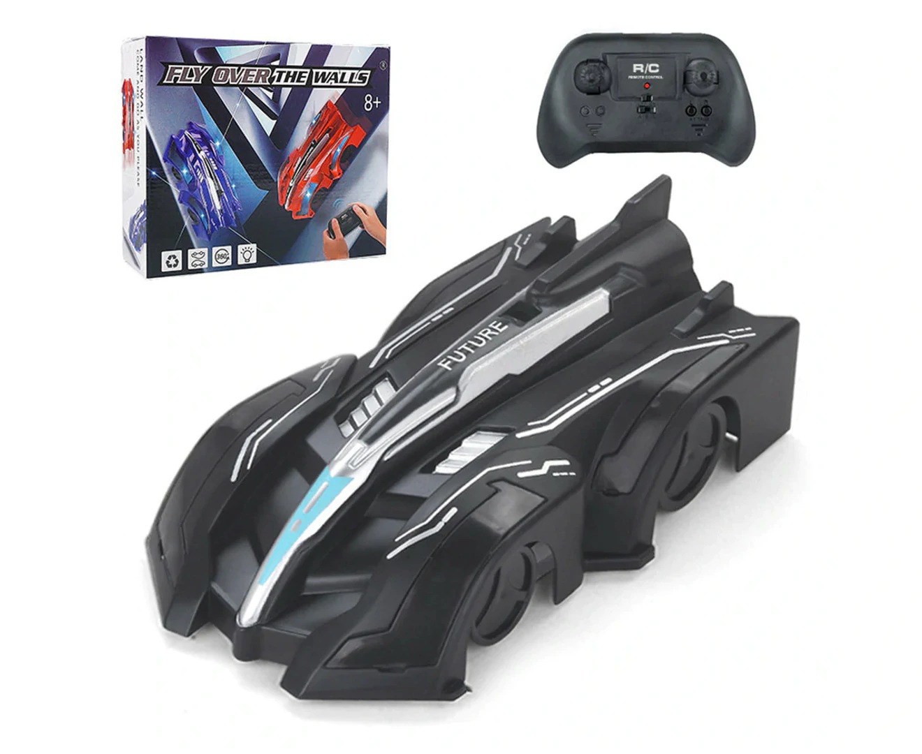 Buy Kid Xmas Gift Wall Climbing RC Car Remote Control Racing Car Toys ...