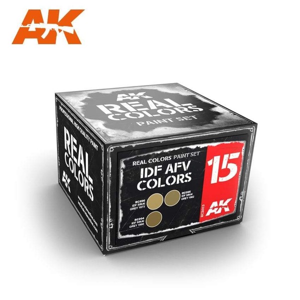 Buy AK Interactive Real Colours Idf Afv Colours Set - MyDeal Australia