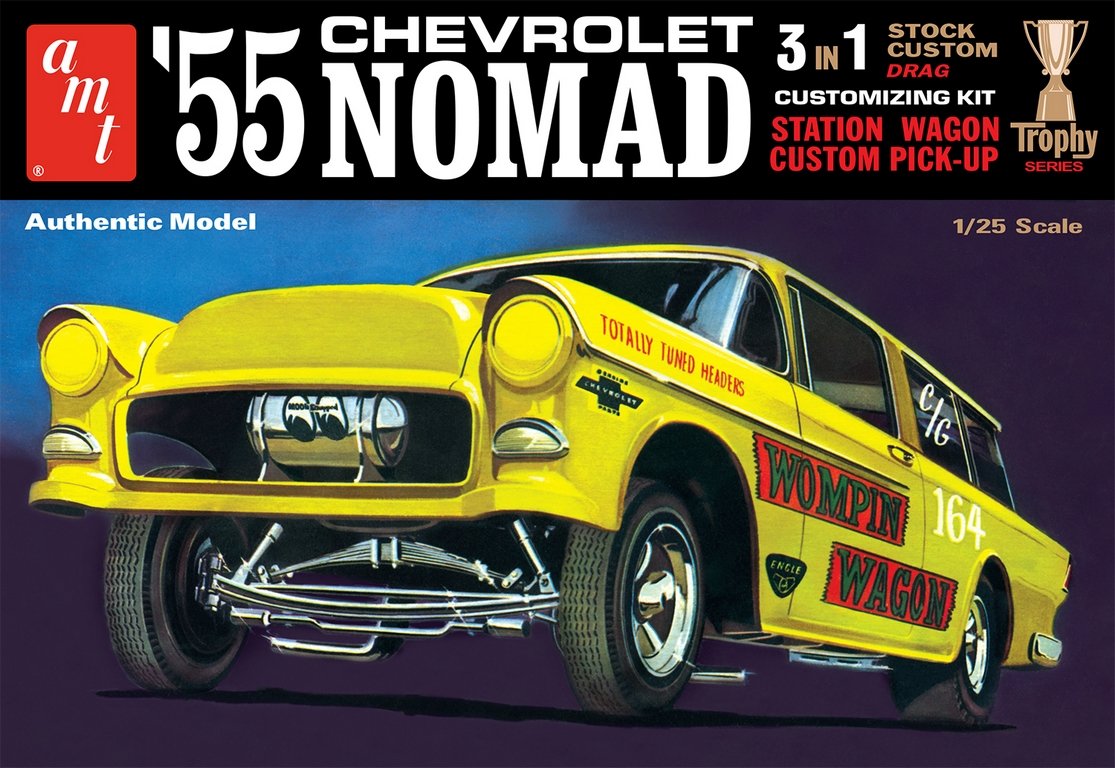 Buy AMT 1:25 1955 Chevy Nomad(Snap) 2T - MyDeal Australia