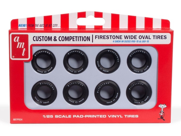 Buy AMT Firestone Wide Oval Tire Parts Pack - MyDeal Australia