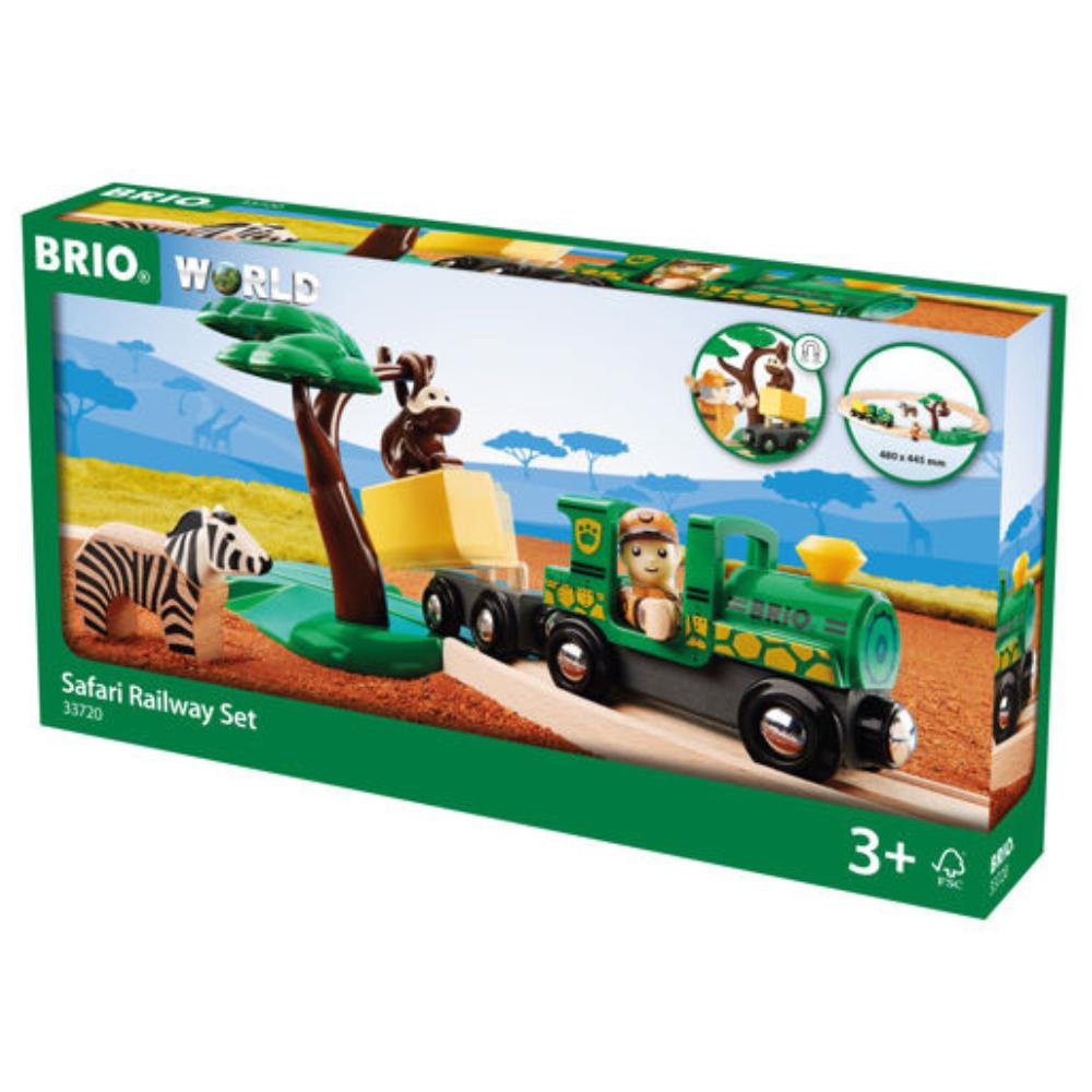 Buy BRIO Safari Railway Set - MyDeal Australia