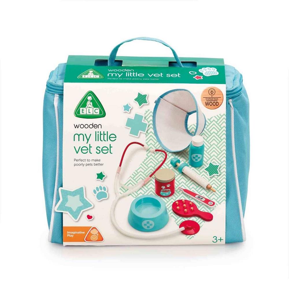 Buy ELC Wooden Vet Set - MyDeal Australia