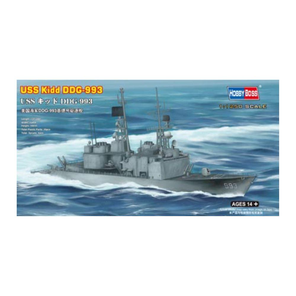Buy Hobbyboss 1:1250 USS Kidd DDG-993 - MyDeal Australia