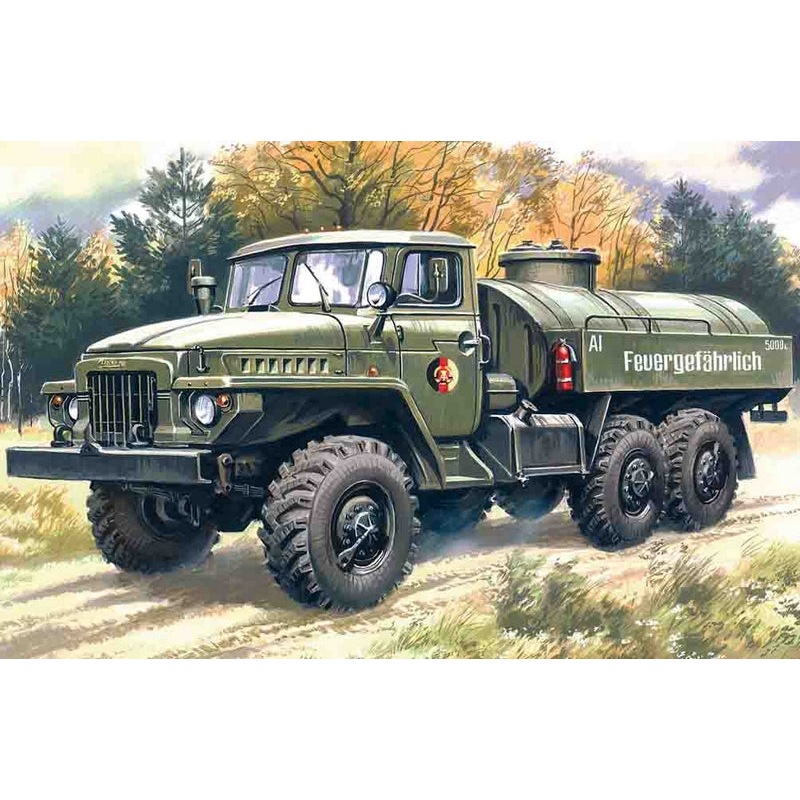Buy ICM 1:72 Atz-5-375 Soviet Fuel Bowser Truck - MyDeal