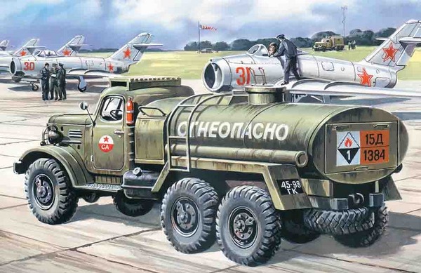 Buy ICM 1:72 Zil-157 Soviet Aircraft Fuel Truck Cold War - MyDeal Australia