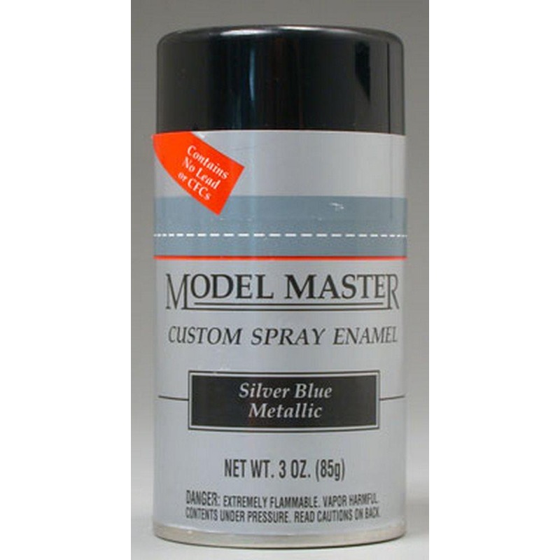 Buy Model Master Silver Blue Metallic Enamel85Gm Spray - MyDeal