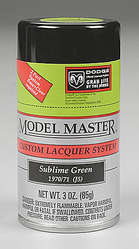 Buy Model Master Spray Sublime Green 85G - MyDeal Australia