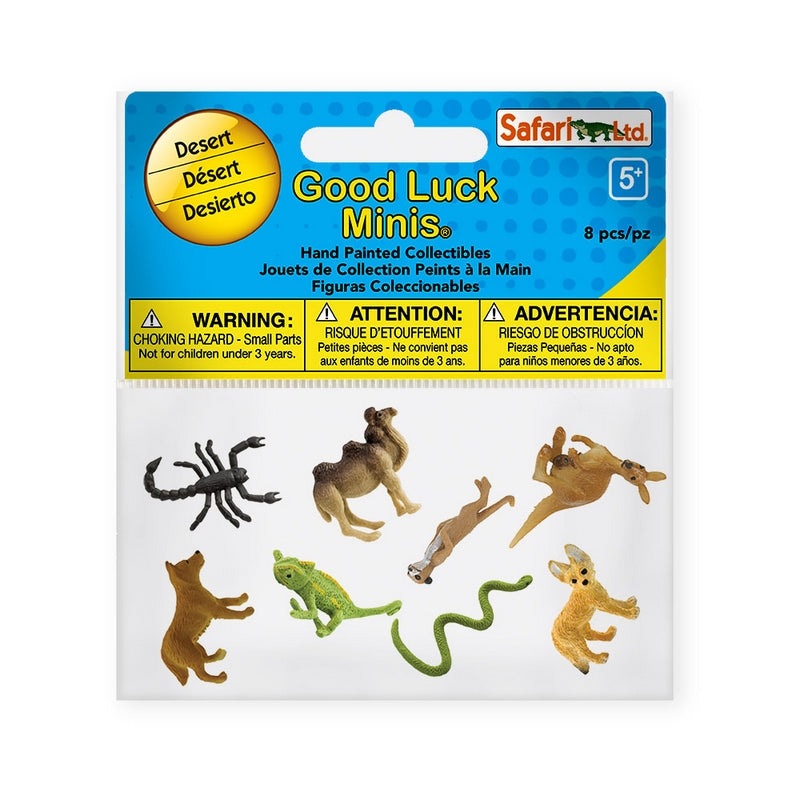 Buy Safari Ltd Desert Good Luck Minis Fun Pack - MyDeal Australia