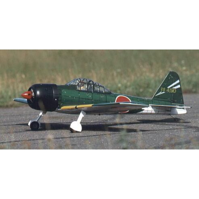 Buy VQ Models A6M5 Zero 46/62 EP:RBBM40, 1580mm WS Green, 5Ch RC - MyDeal