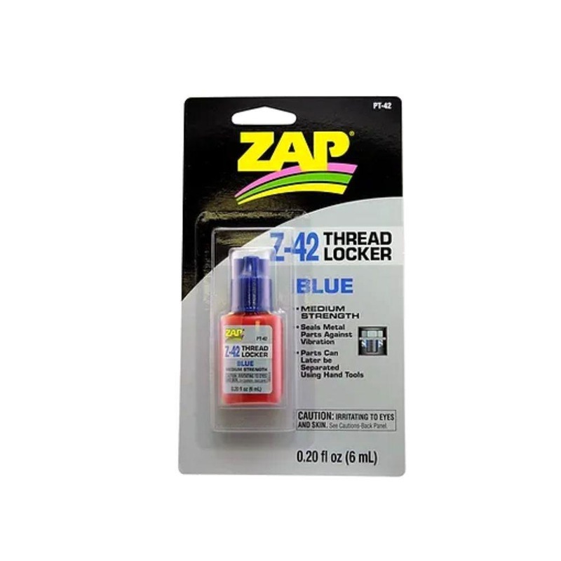 Buy Zap Z-42 (6 ml ) Threadlocker (Blue) Metal to Metal carded 11730086 ...