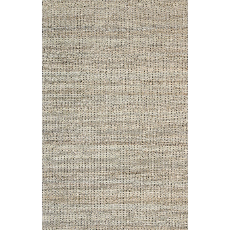 Buy Taj Black Natural Basket Weave Jute Rug - MyDeal