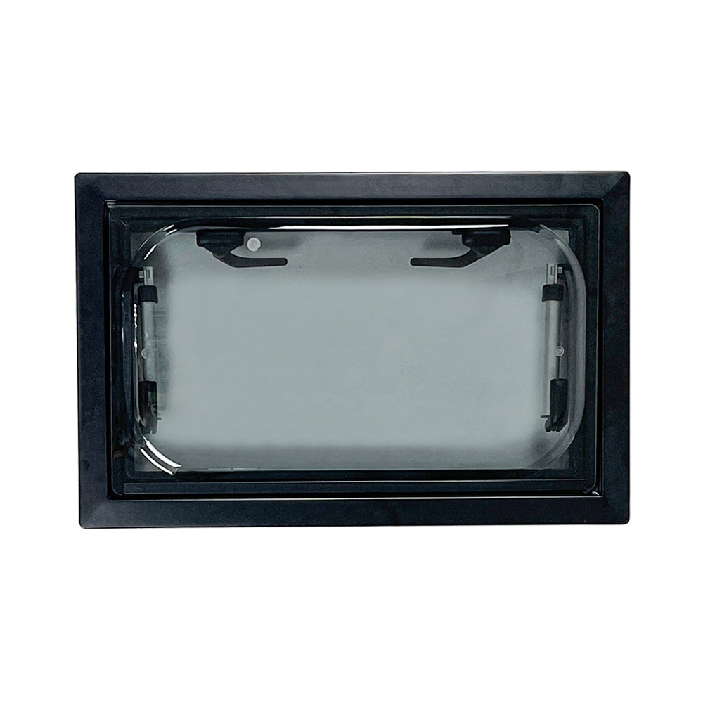 Buy Caravan Push Out Window - 500x300 Square Corner - Double Glazed ...