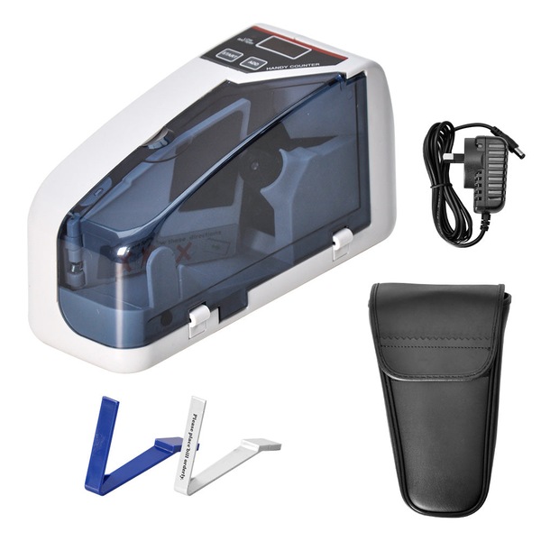 Buy Portable Money Counter Handy Cash Bill Counting Machine 600 Bills ...