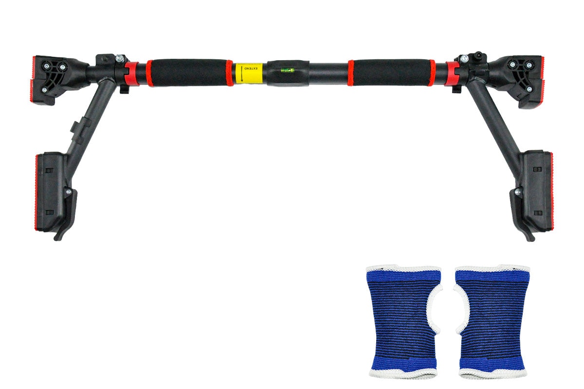 Buy Pull Up Bar 400kg Loading Chin Up Bar 78-98cm Adjustable Push Up ...
