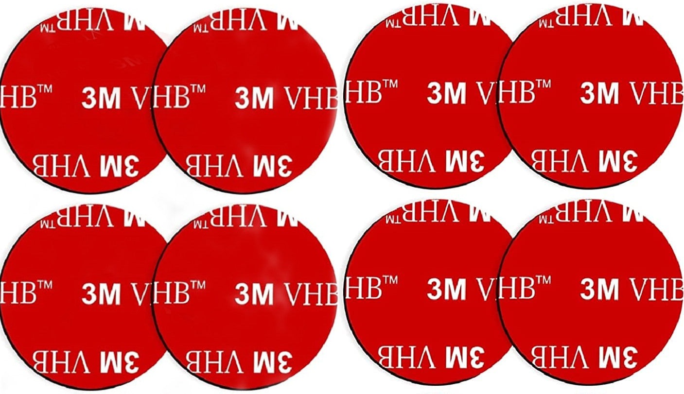 Buy 3M VHB Double Sided Sticky Pads Extra Strong Heavy Adhesive Mounting Tape Round Grey MyDeal