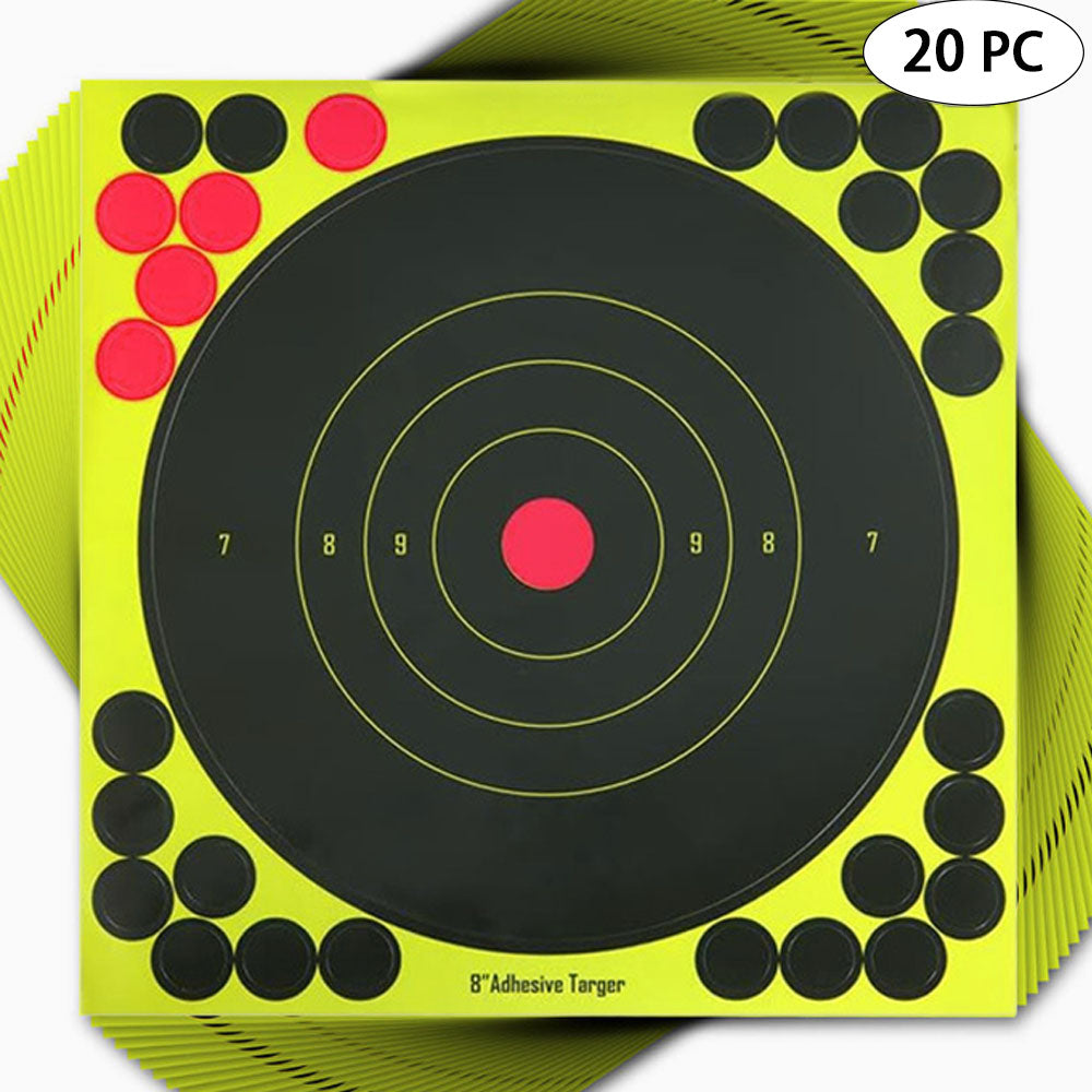 Buy Splatter Shooting Target Stickers Self Adhesive Reactive Paper ...