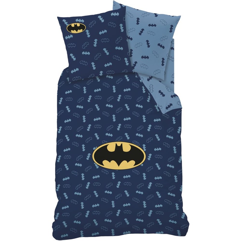 Buy Batman Iconic Quilt Cover Set - Single Bed - MyDeal