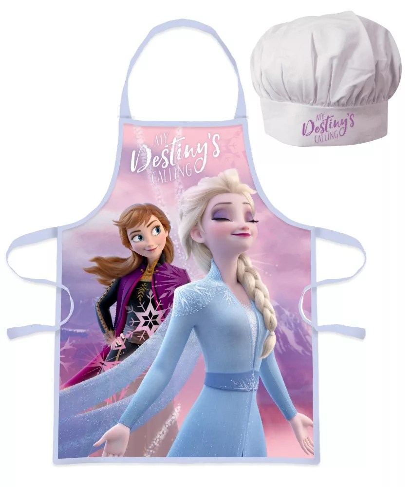 Buy Disney Frozen Destiny Kids Apron and Chef Hat - MyDeal Australia