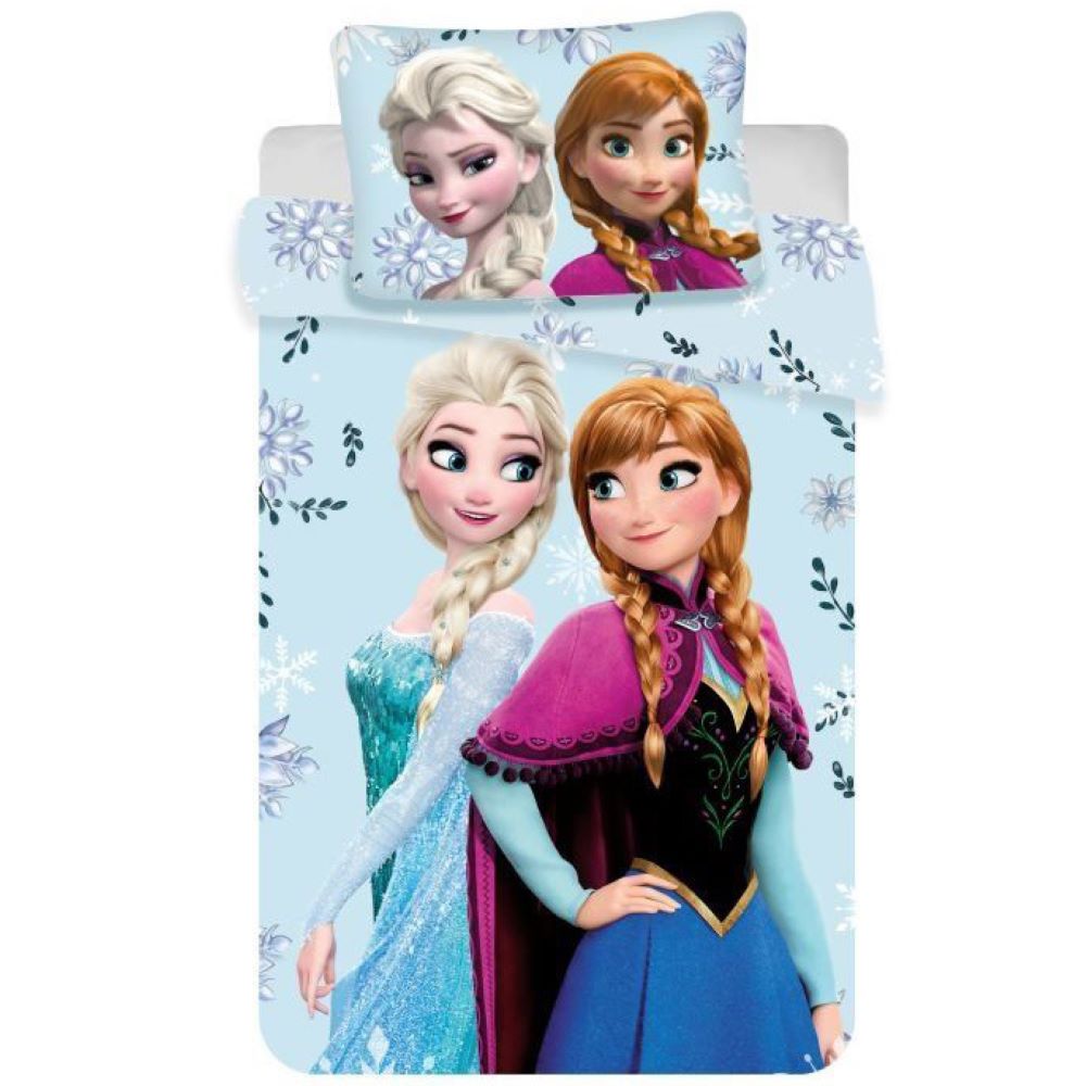 Buy Disney Frozen Elsa and Anna Single Bed Duvet Quilt Cover Set ...