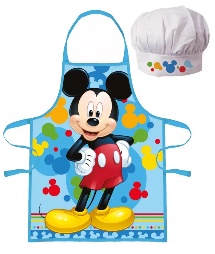 Buy Disney Mickey Mouse Kids Apron and Chef Hat - MyDeal Australia