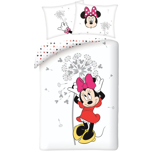 Buy Disney Minnie Mouse Dandelion Single Bed Duvet Cover Set - MyDeal ...