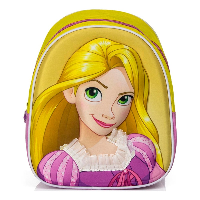 Buy Disney Princess Toddler Backpack 3D Rapunzel - 27 x 24 x 9cm - MyDeal