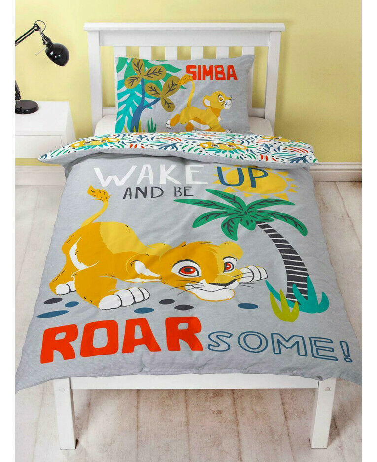 Buy Disney The Lion King Roar Single Duvet Cover Set - MyDeal Australia