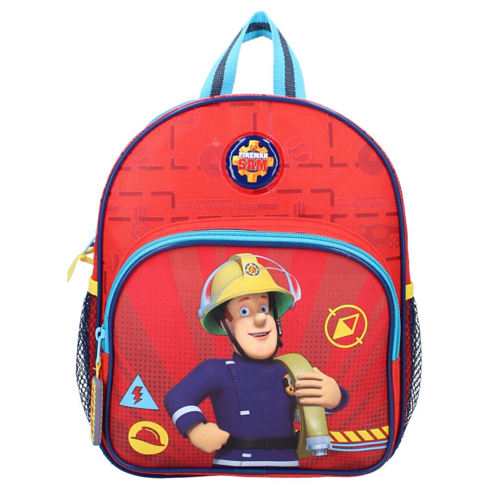 Buy Fireman Sam Toddler Small Backpack 29 cm Plus Fireman Sam Baseball ...