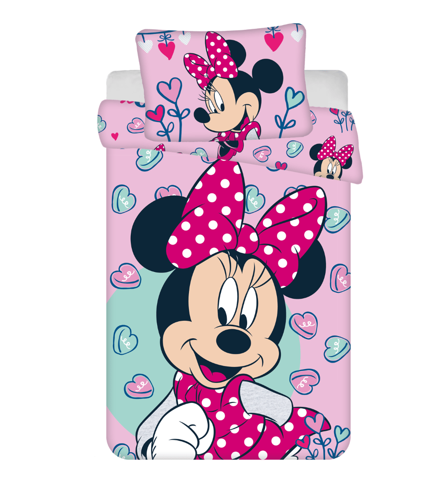 Buy Disney Minnie Mouse Quilt Cover Set for Baby or Toddler Bed ...