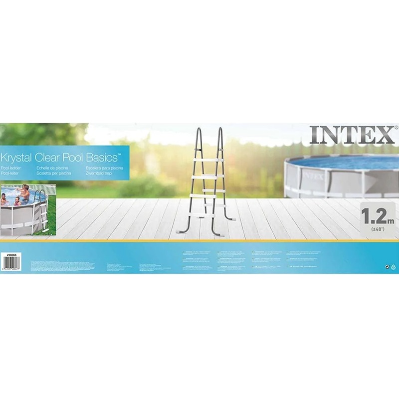 Buy Intex Pool Ladder 48 Inch 122cm Above Ground Pools 28066 - MyDeal