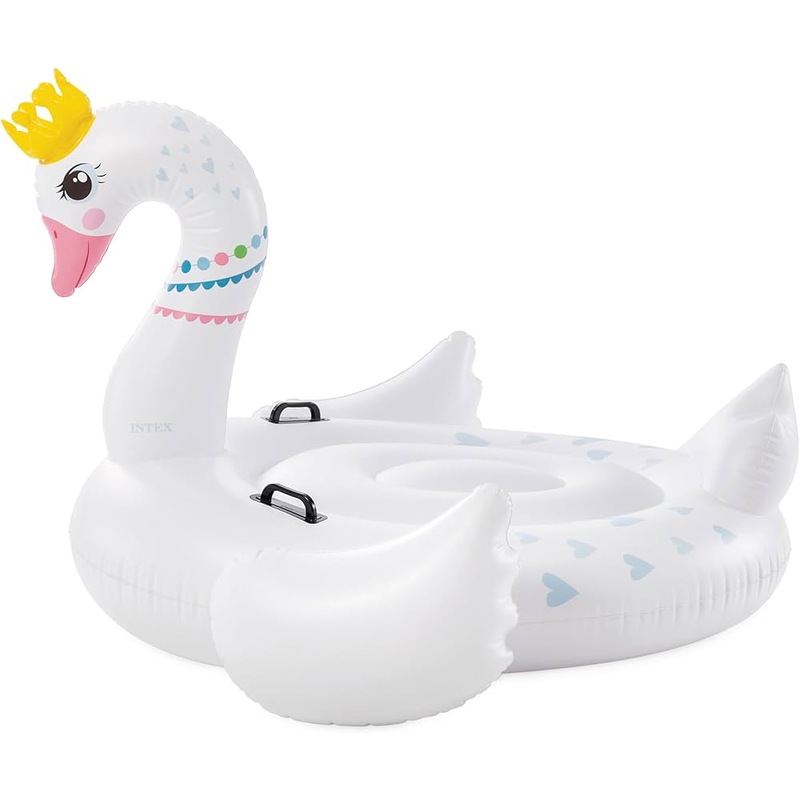 Buy Intex Swan Princess Ride On 57562 - MyDeal