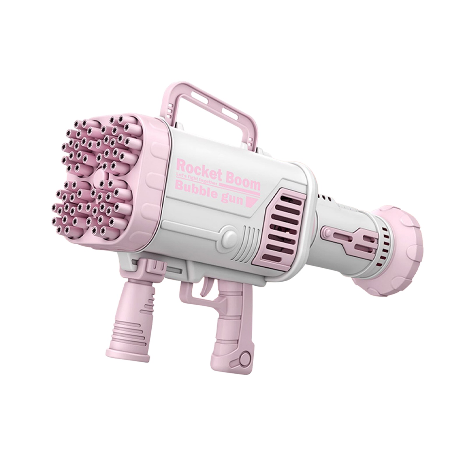 Buy Bubblerainbow 64 Hole Electric Bubble Machine Hand-Held Rocket ...
