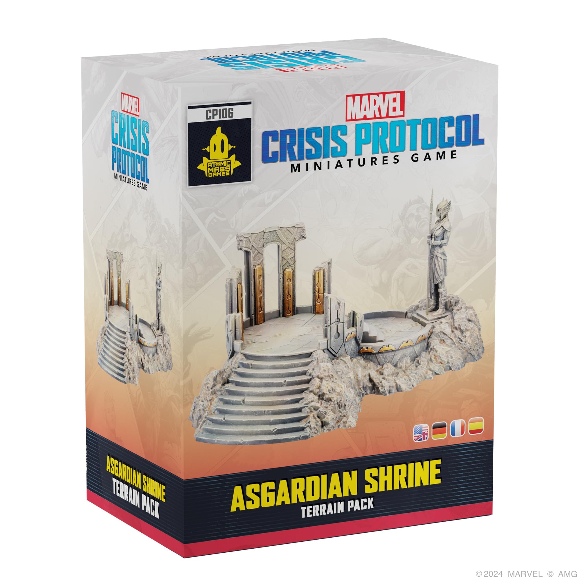 Buy Atomic Mass Games Marvel: Crisis Protocol Asgardian Shrine Terrain ...