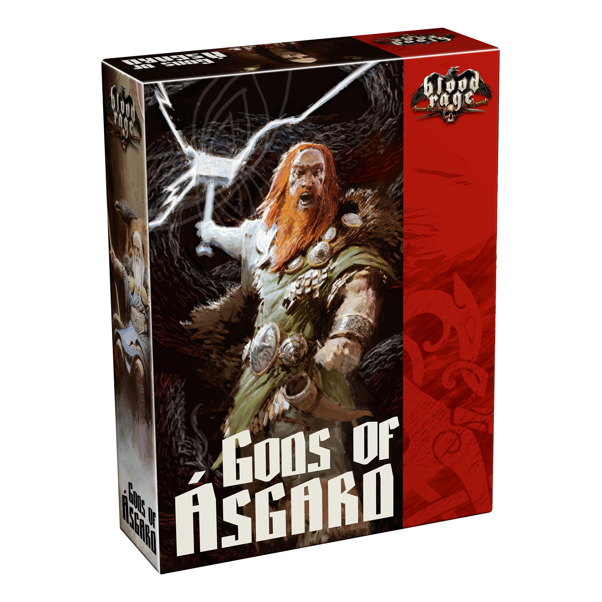 Buy CMON Blood Rage Gods of Asgard Board Game EXPANSION - Strategy Game ...