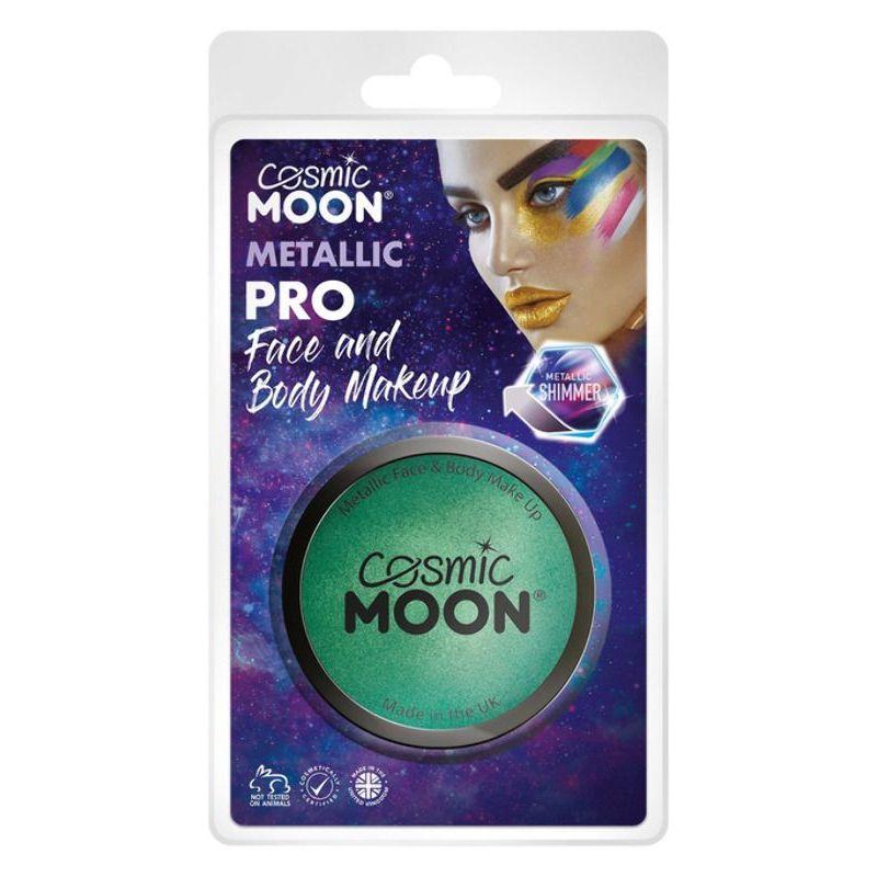 Buy Cosmic Moon Metallic Pro Face Paint Cake Pots Clamshell 36g Costume ...