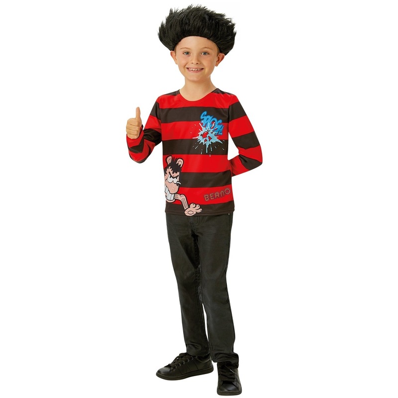 Buy Dennis The Menace Beano Boys Costume - MyDeal