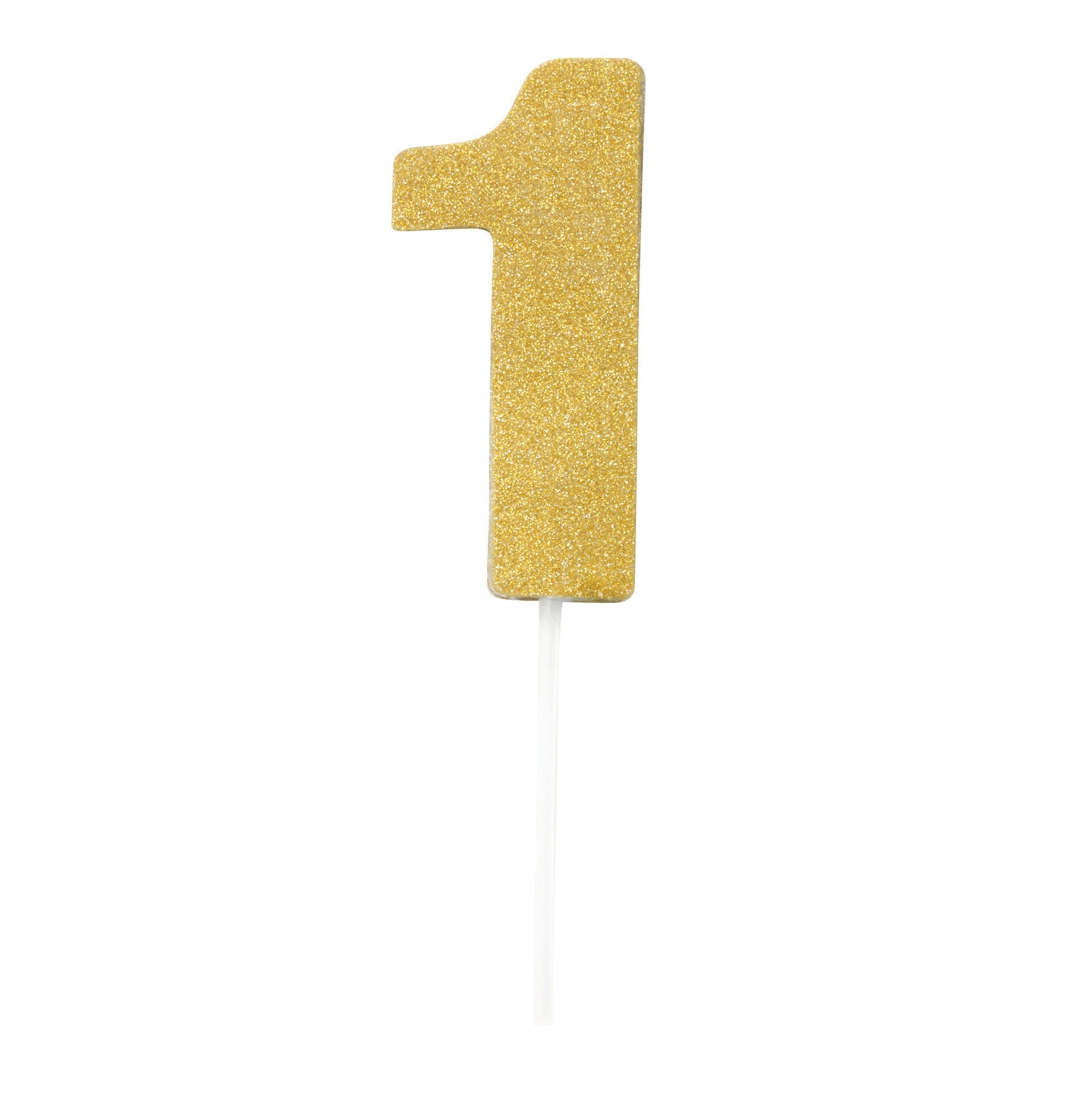 Buy Diamond Cake Toppers Gold No. 1 - MyDeal Australia