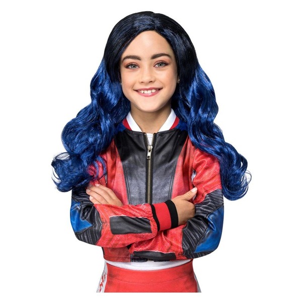 Buy Disney Descendants Evie Wig Child Blue Black - MyDeal Australia